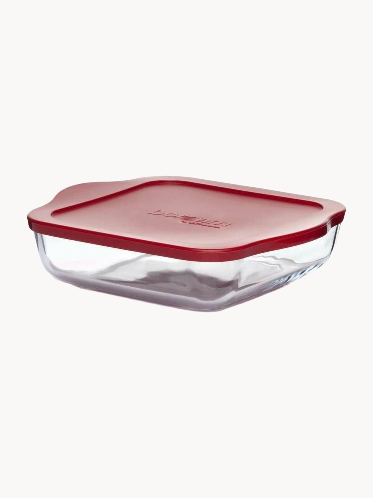 Жаропрочная форма квадратная с крышкой 256мм*220мм,2000 мл "Borcam"