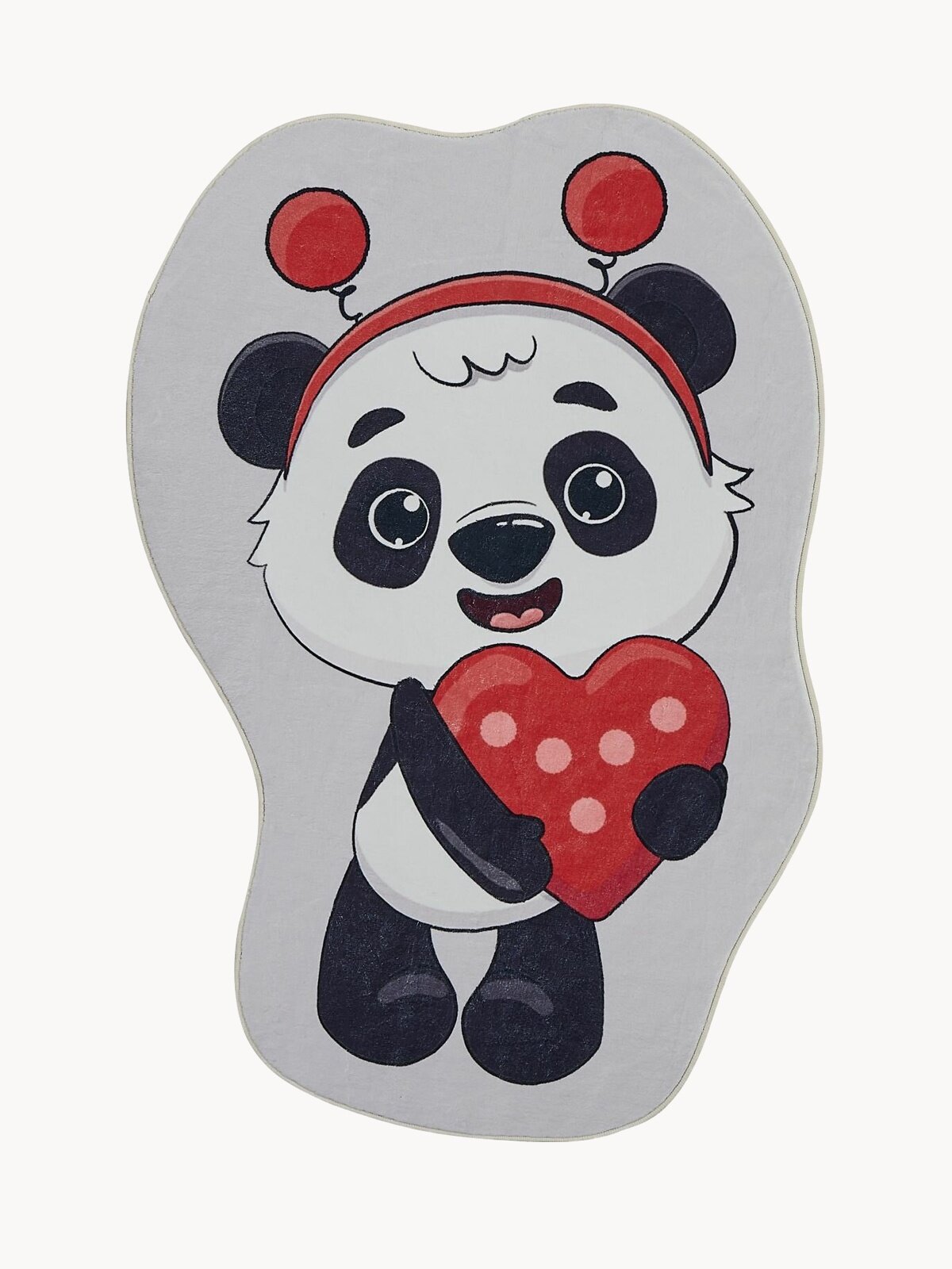 Коврик детский принтованный Kindora VA-10 "Очаровательная малышка панда" 70x100см