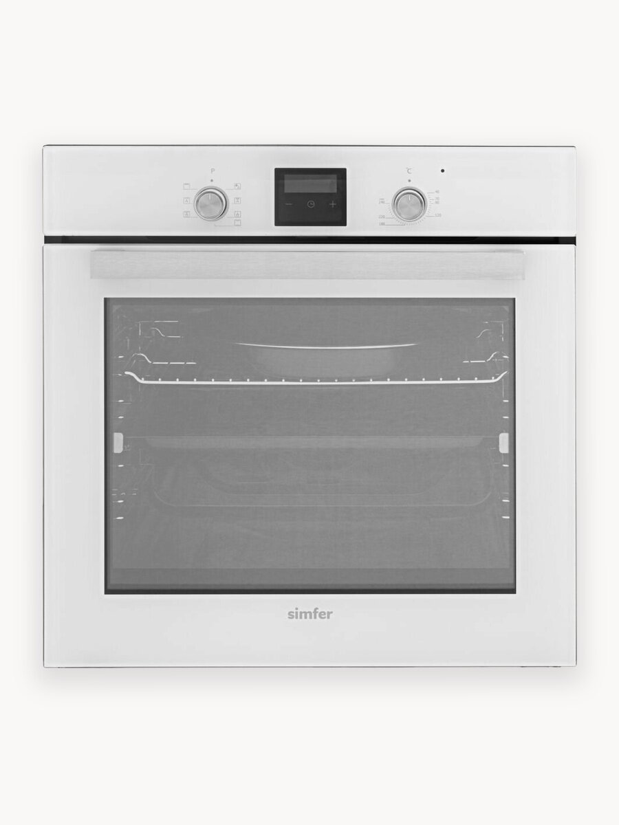 Духовой шкаф электрический встраиваемый Simfer 60см, 60л, 7 режимов, гриль, конвекция, 3 стекла, 5 ЛЕТ гарантия