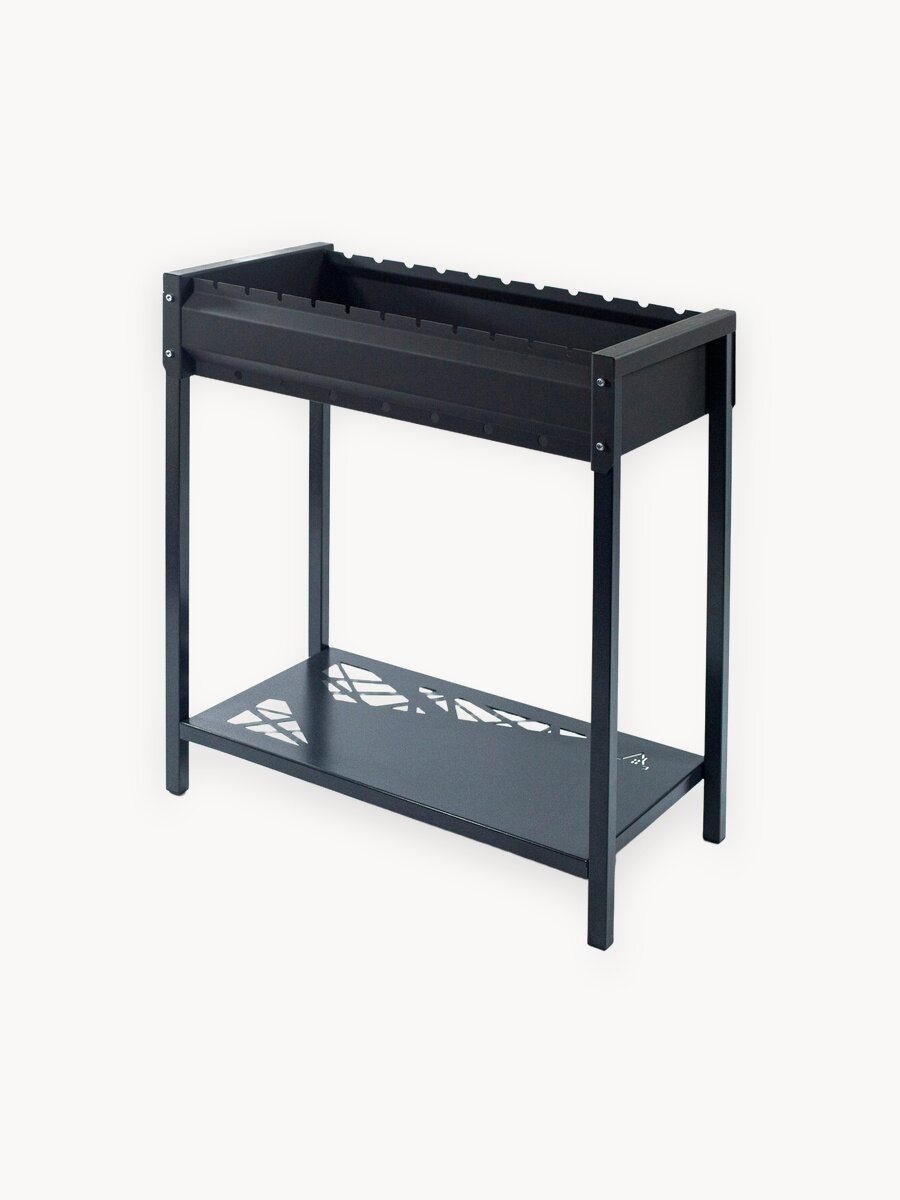 Мангал "Дачный Сезон" Огонек О-60, разборный, с полкой для дров