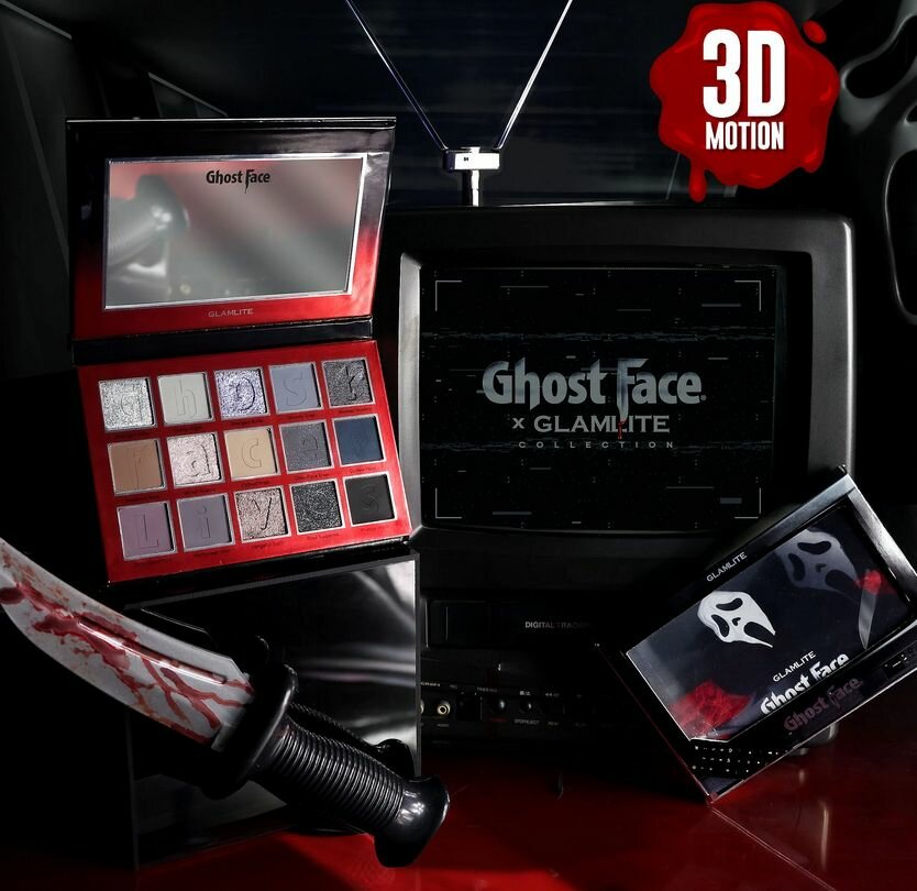 Glamlite x Ghost Face Lives тени для век тени для глаз
