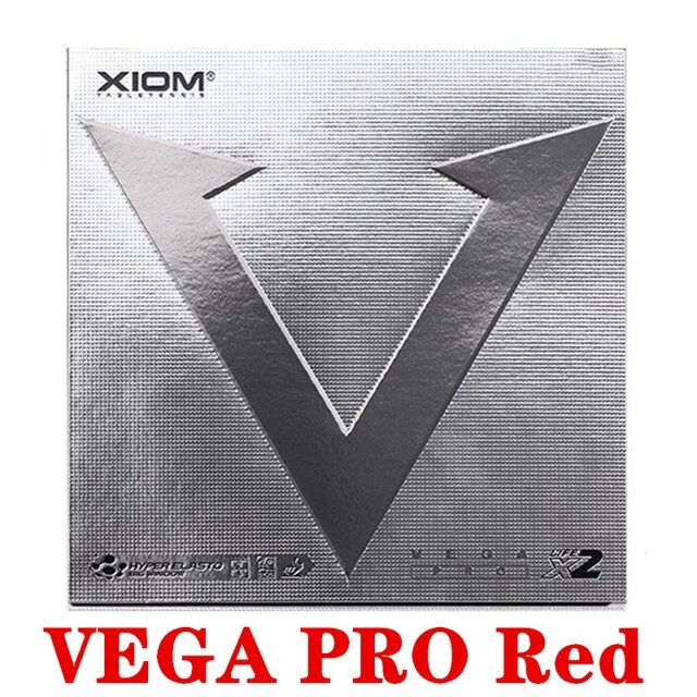 XIOM VEGA PRO резиновая петля для настольного тенниса Красный, 1pcs Red