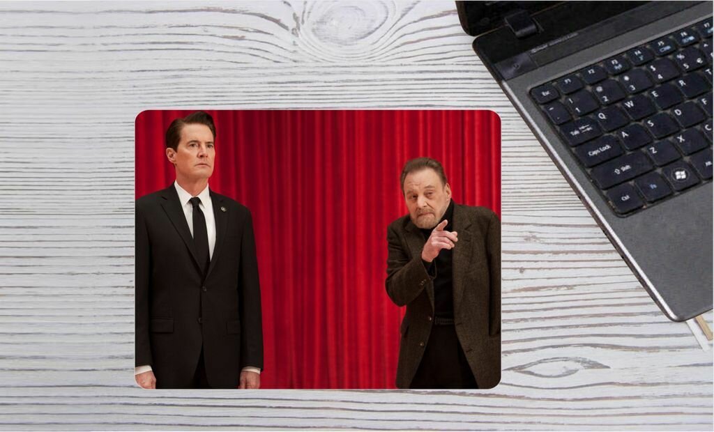 Коврик для мышки игровой 36 на 29 см MIGOM Твин Пикс, Twin Peaks для мыши №2
