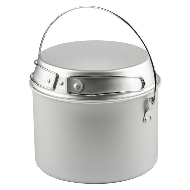 ECOS Camp-S8 котелок походный 3 л алюминиевый легкий компактный для туризма и кемпинга