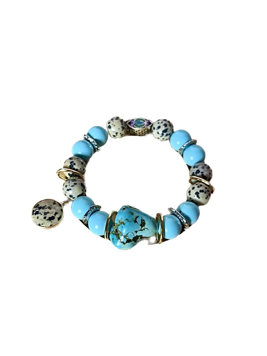 Эластичный браслет Inflow, яшма