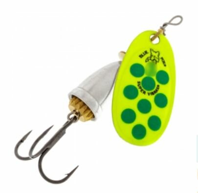 Блесна Vibrax Hot Pepper 6 (Blue Fox), вращ, масса 18гр - FYGR