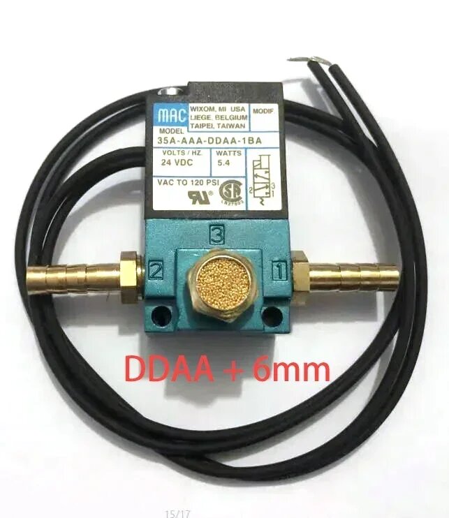 Электромагнитный клапан VIDONIA 35A-ACA/AAA-DDBA/DDAA/DDFA-1BA DC12V/DC24V 35A-AAA-DDAA-1BA 24V