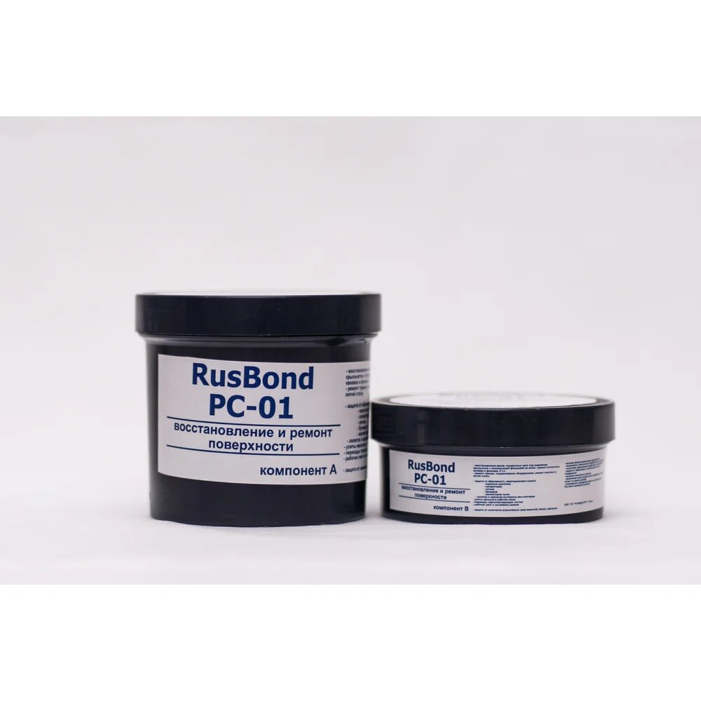 Сталенаполненный композит высокой прочности RusBond РС-01 500 г RusBond РС-01.500, для восстановления
