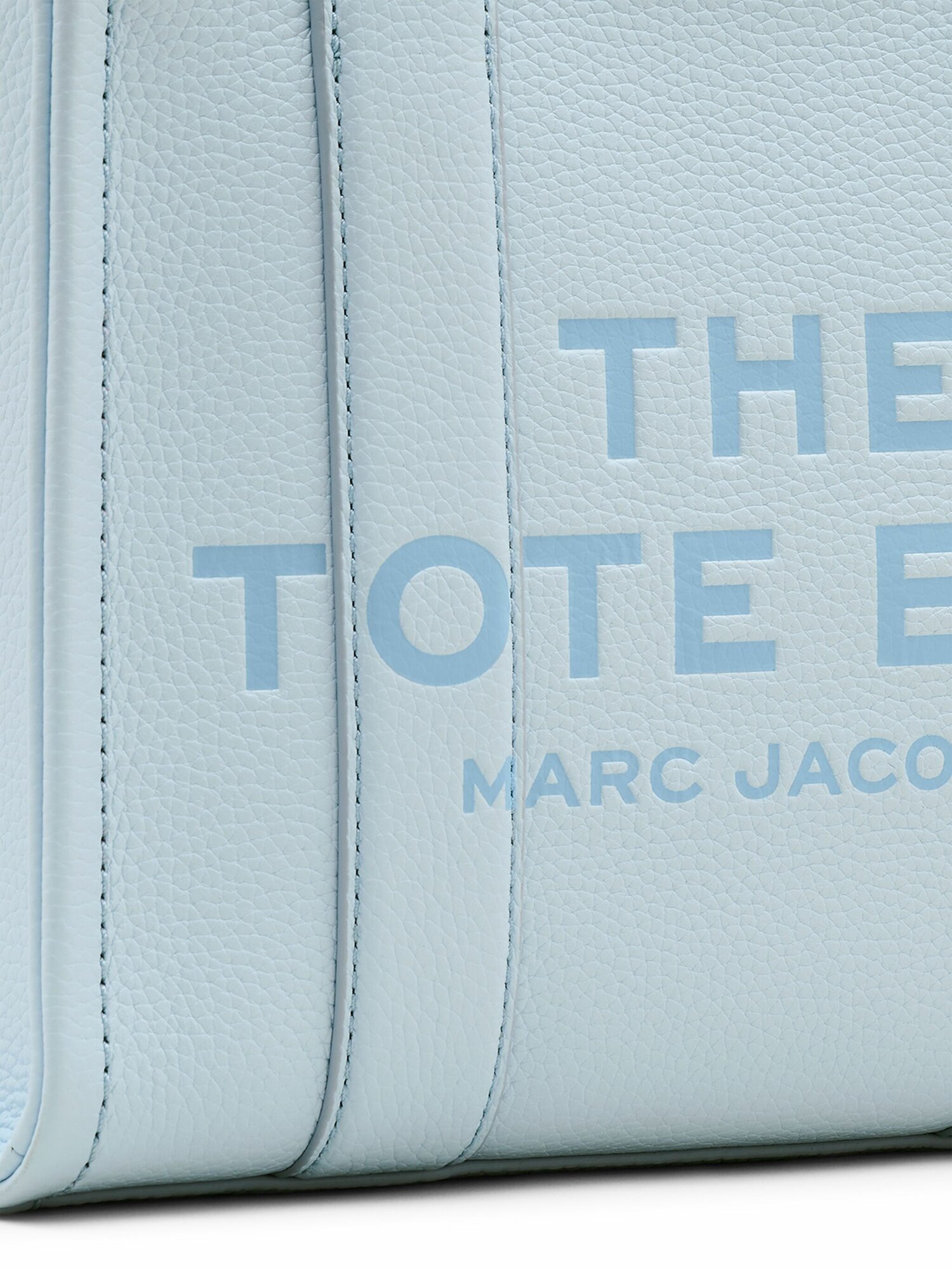Сумка MARC JACOBS The Leather Small Tote, синий — фото 1