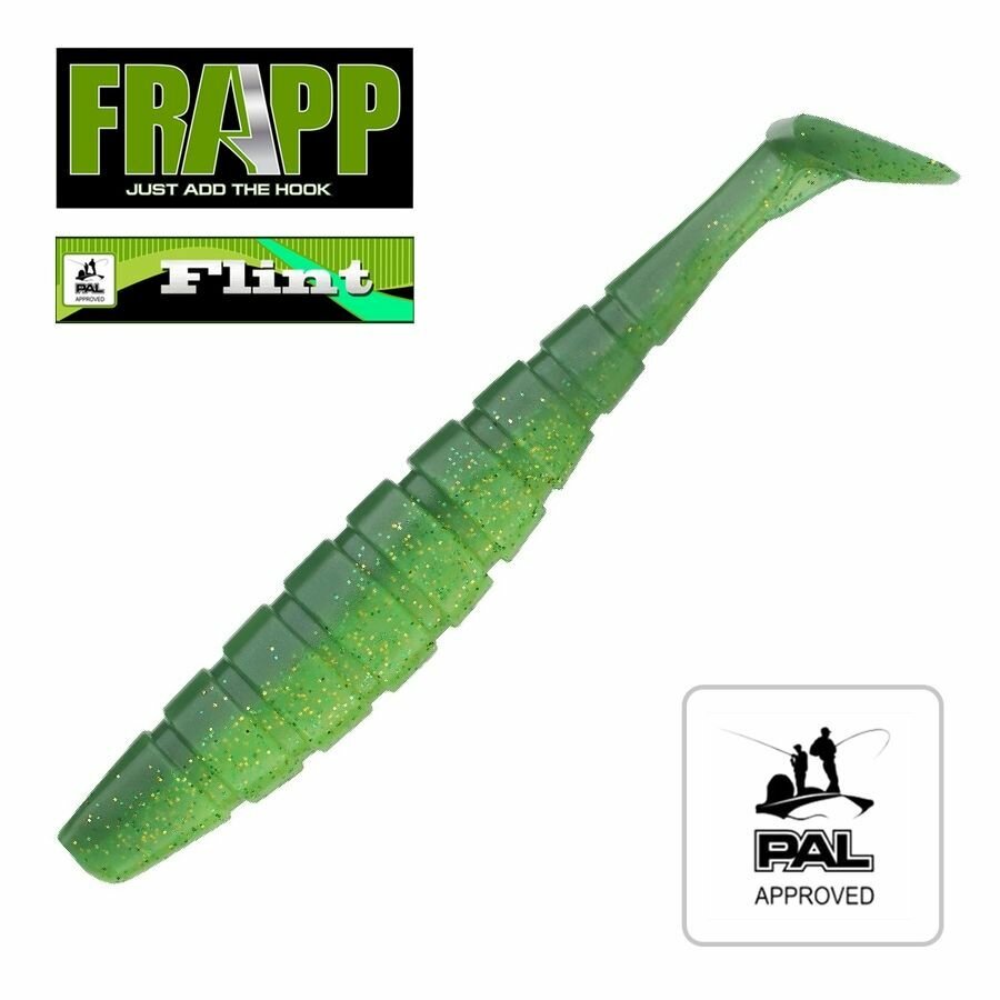 Приманка силиконовая Frapp Flint 4", 10,2 см, 6 шт/уп, #25