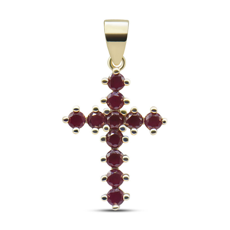 Подвеска, серебро, 925 проба, фианит