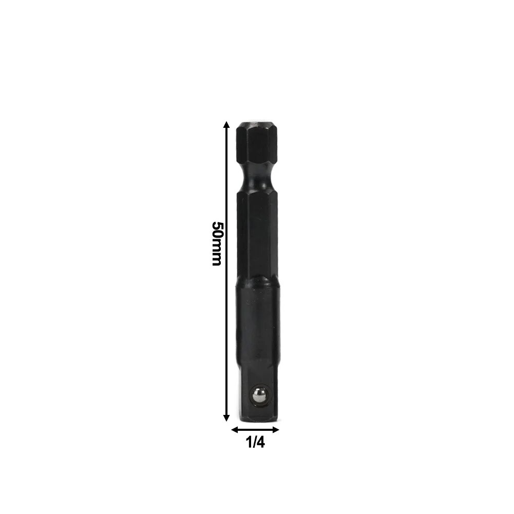 Удлинитель торцевой 1/4 дюйма DAZZLEEX из хромованадиевой стали 50mm