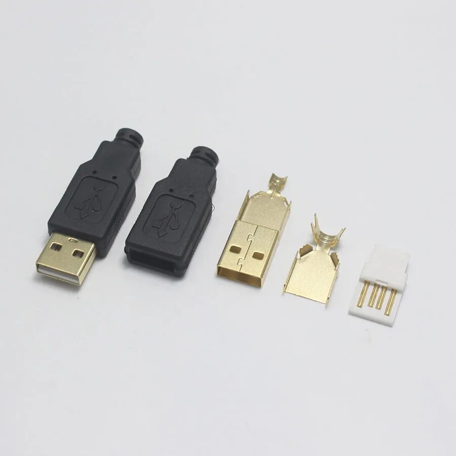 Комплект адаптеров USB 2.0/3.0, черный