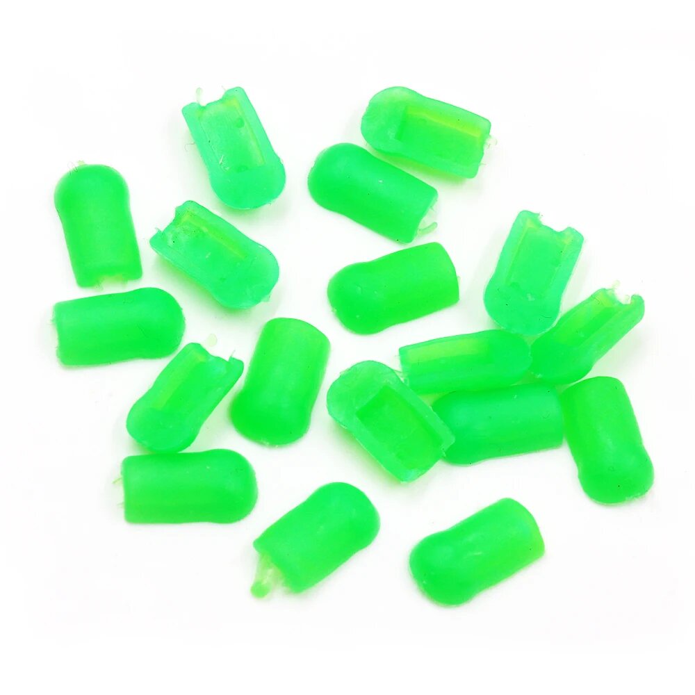 GAHADA светодиодная неоновая полоса концевые заглушки 100/500 шт. Изумрудный, Green, 500pcs, For 6x12mm Neon Sign