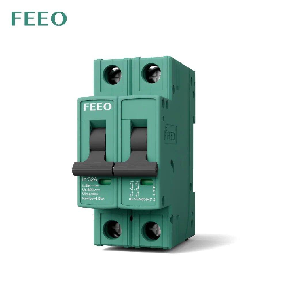 Автоматический выключатель FEEO FPV-63, 6A, 550V