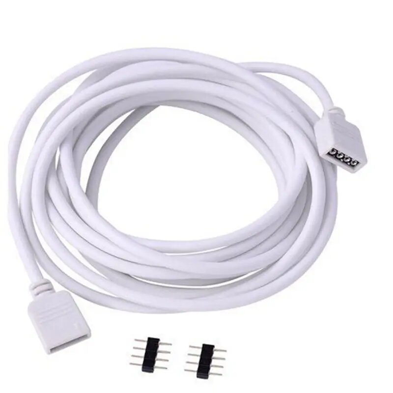 Удлинительный кабель Veromount для светодиодной ленты 5050/3528 RGB RGBW RGBCCT 1-5 м 5PIN RGBW, 5M
