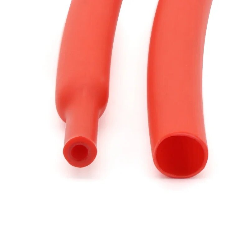 Термоусадочная трубка 3:1 с клеевой трубкой PE 4.0mm, Красный