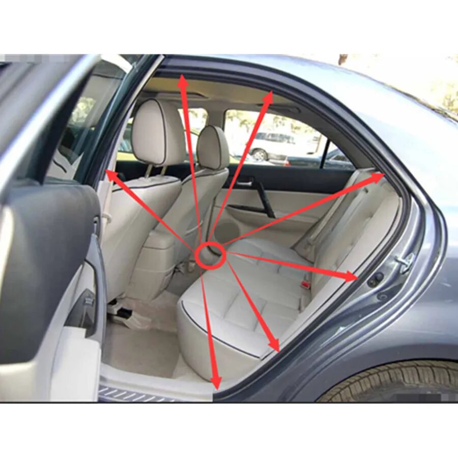 Резиновое уплотнение кузова автомобиля, швы GJ6A-68-911 912 для Mazda 6 2002-2008 GG rear L