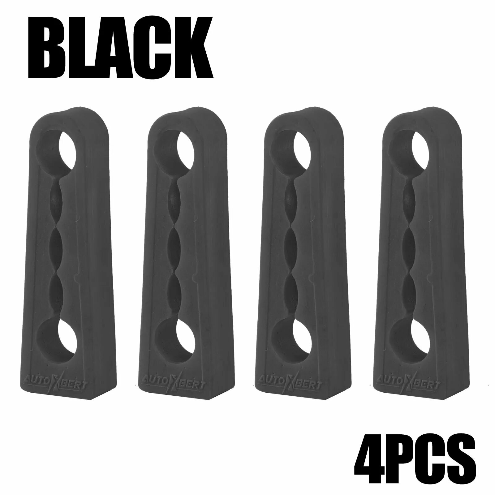 Дверной замок, глухое уплотнение, глушитель, буфер для Nissan Qashqai X-Trail Tiida Juke Rogue Note Altima Almera Sentra, звуковой амортизатор BLACK