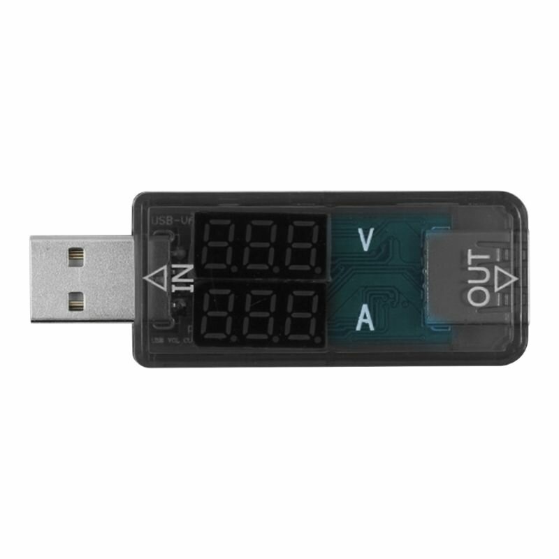USB-детектор зарядки напряжения, тестер, вольтметр, амперметр, зарядное устройство Doctor DC3.2-10V 0-3A, цифровой мультиметр