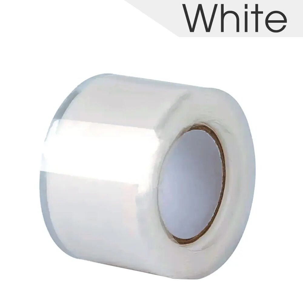 Водостойкая самоклеящаяся лента для ремонта 2.5cmx300cm, White-1PCS