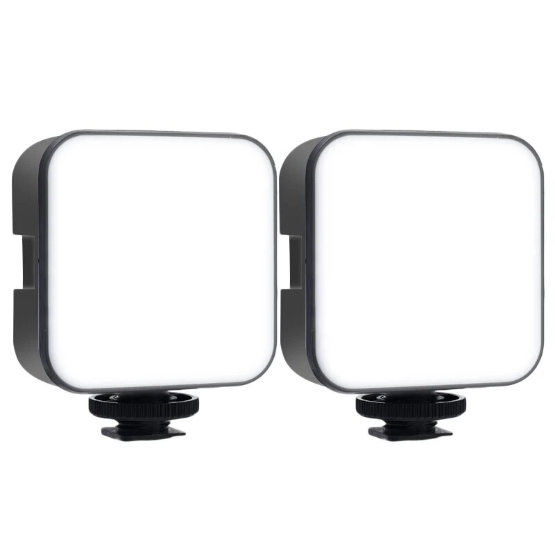 6500K 49 светодиодная вспышка для зеркальной фотокамеры, 3 вспышки, портативный фотографический 2Pcs