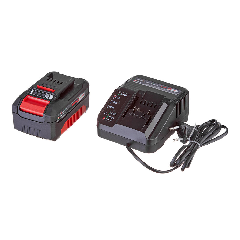 Аккумулятор Einhell PXC (4512042) 18В 4Ач Li-Ion 20В с зарядным устройством в комплекте
