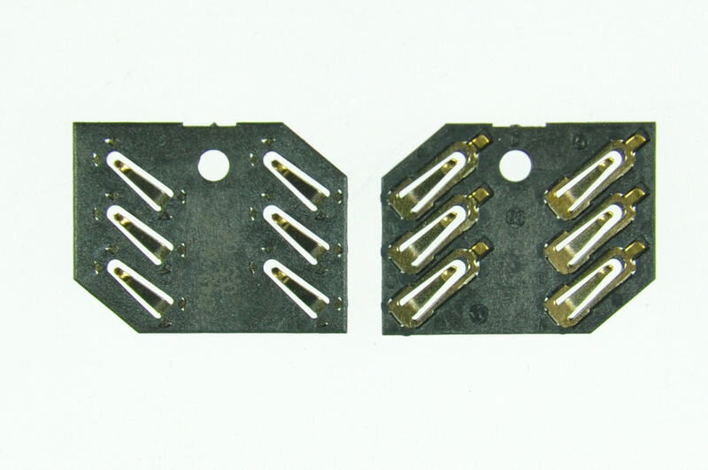 Разъем сим карты для Nokia 520/525/620/X6-00/435/532/C3-00/2710 ориг100%