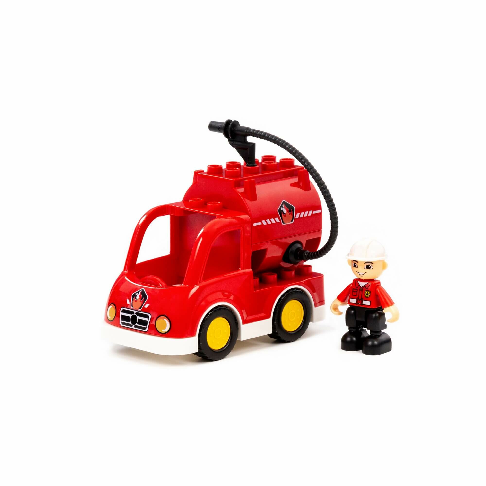 Конструктор Макси, Полесье - "Пожарная машина", 6 элементов, 10821