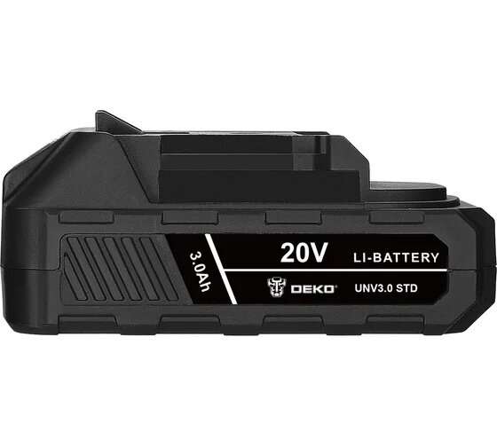 Аккумулятор DEKO UNV3.0 STD, Li-ion, 20В, 3.0А_ч 063-4493