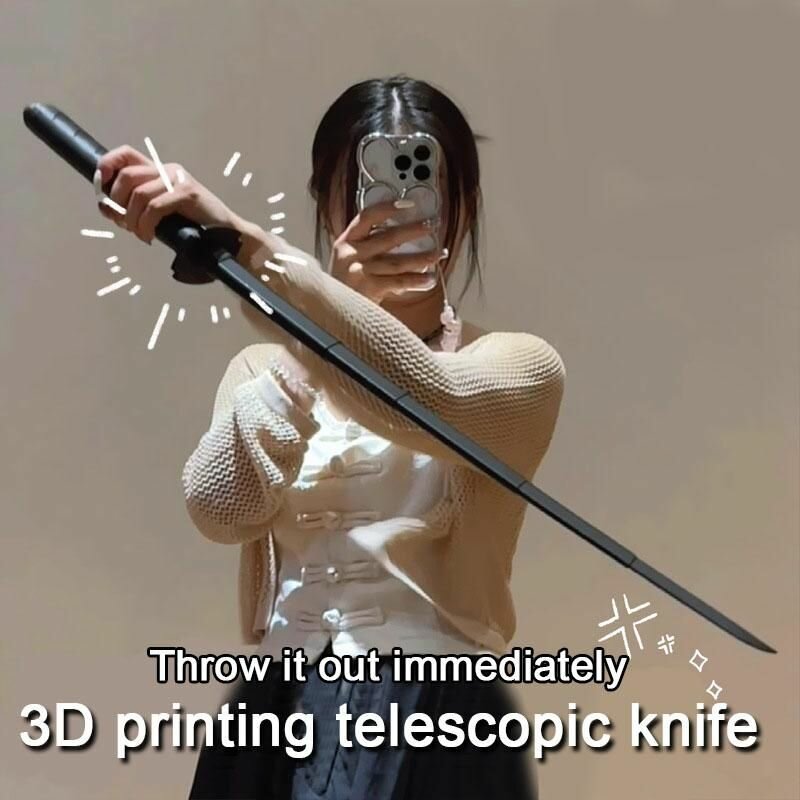 3D-печатная игрушка-нож самурая