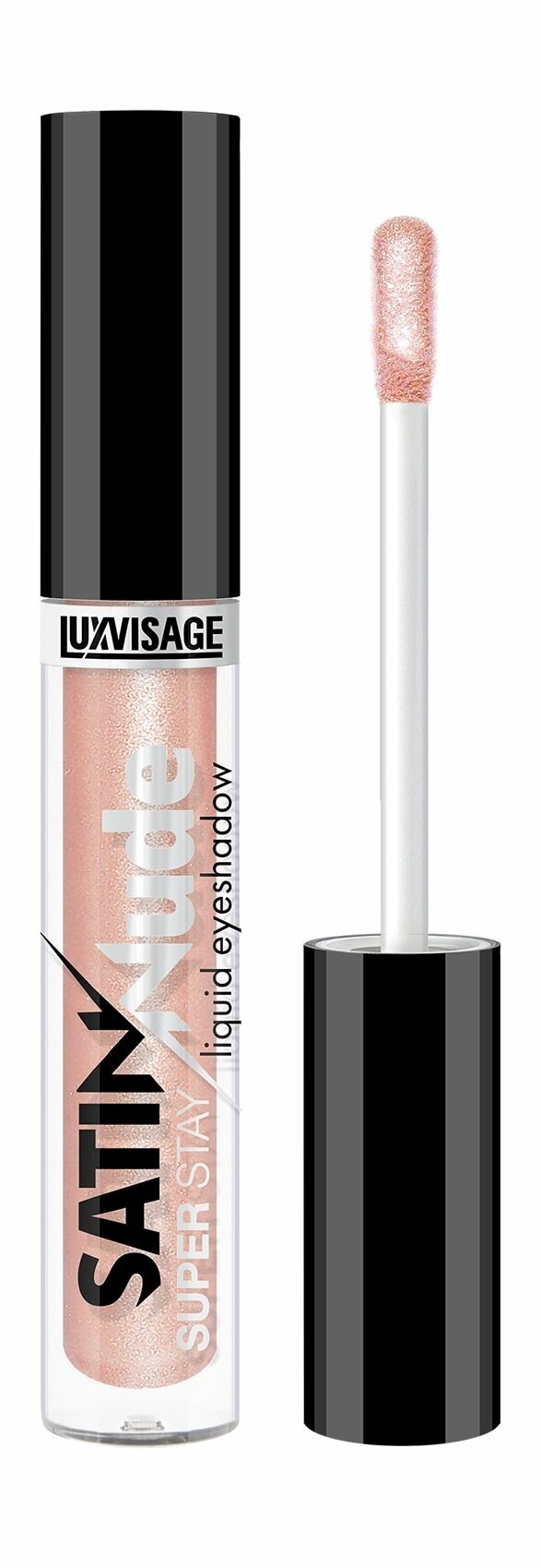 LUXVISAGE Жидкие тени для век SATIN Nude super stay, 202 тон