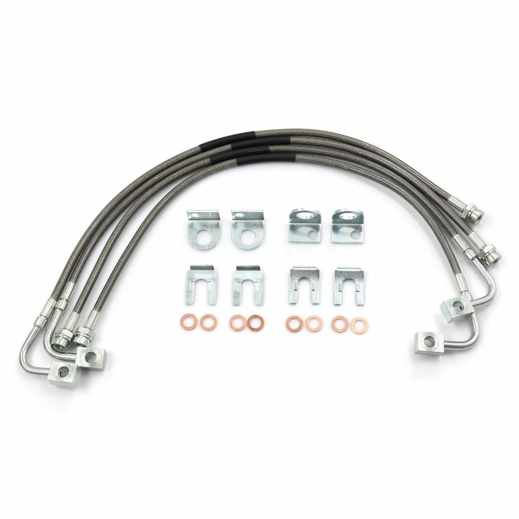 Комплект тормозных магистралей из нержавеющей стали для улучшения тормозной системы, замена для JK 89716