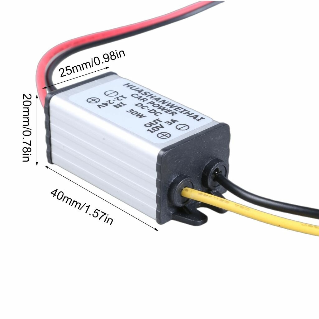 Алюминиевый корпус, понижающий блок питания от 12 В до 24 В, 10 3 А