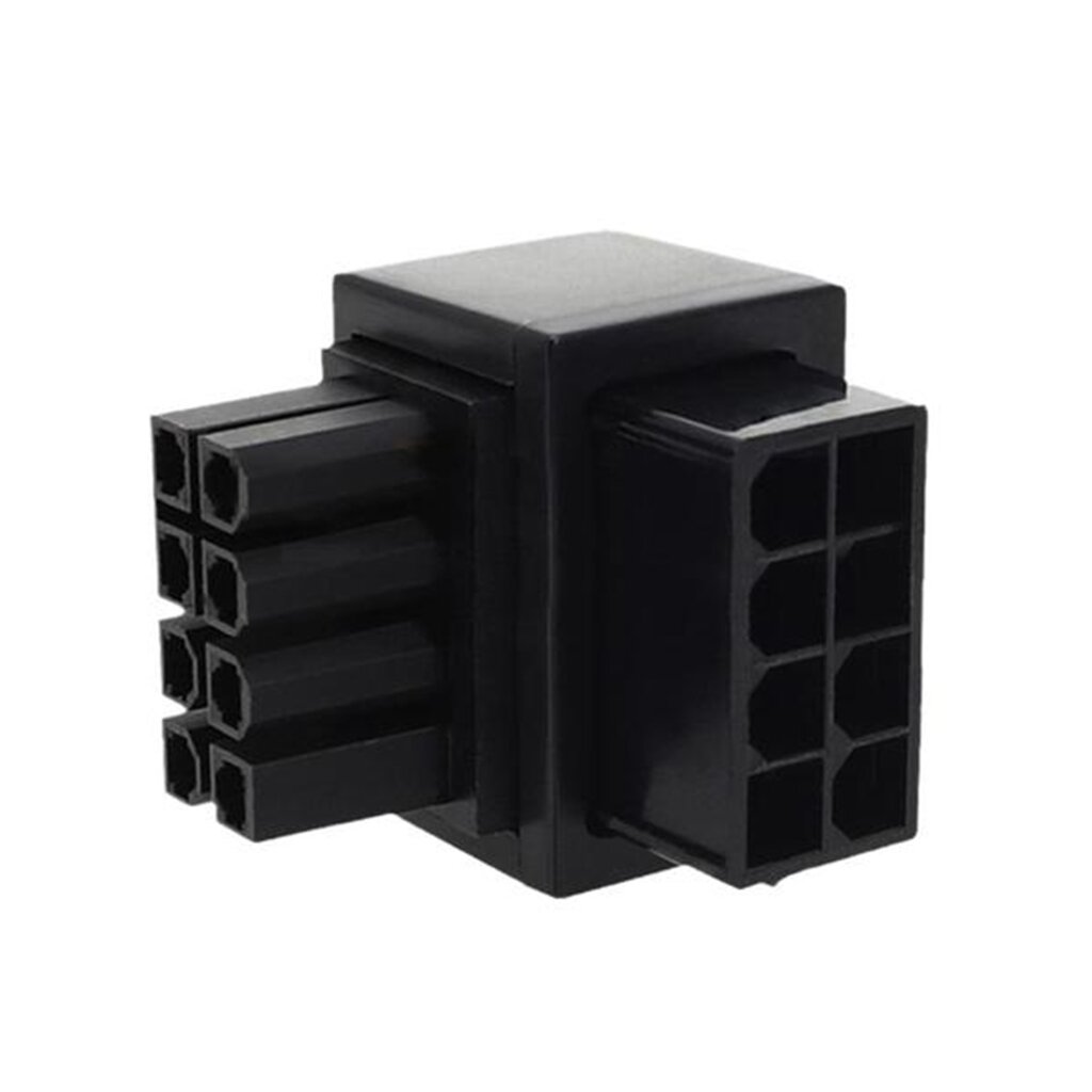 Блок питания видеокарты 90-градусный разъем рулевого управления 8pin-черный