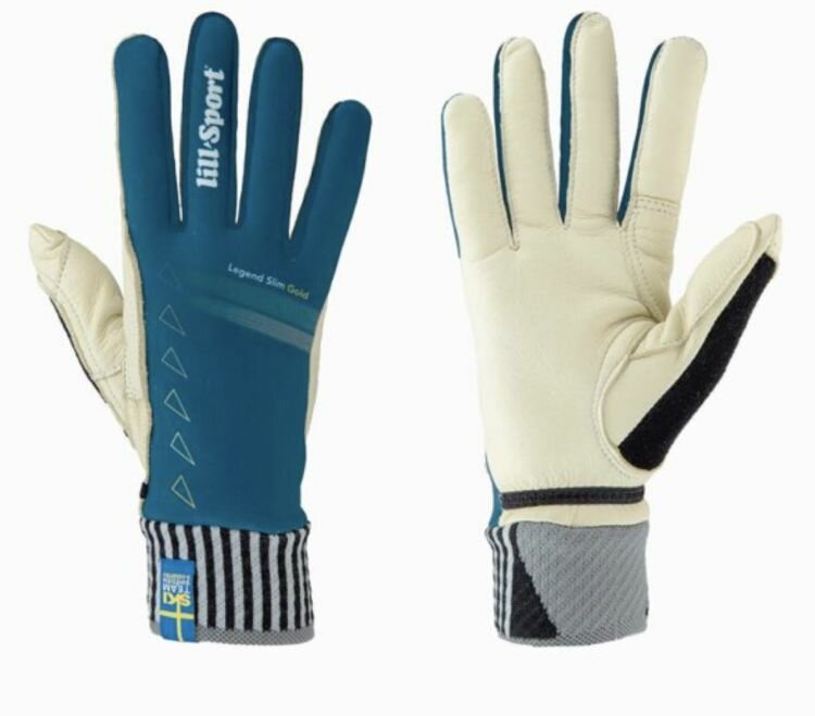 Перчатки Lillsport Legend Slim Gold Petrol 0405/08, 8