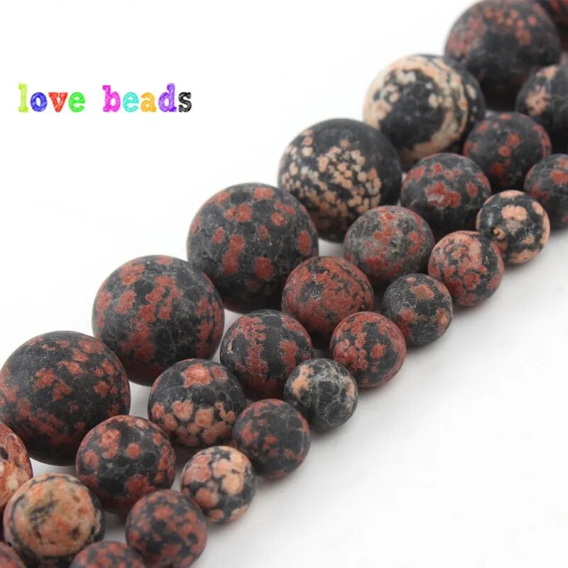 Бусины из красного обсидиана GMB724 6/8/10/12 мм 12mm 30pcs beads
