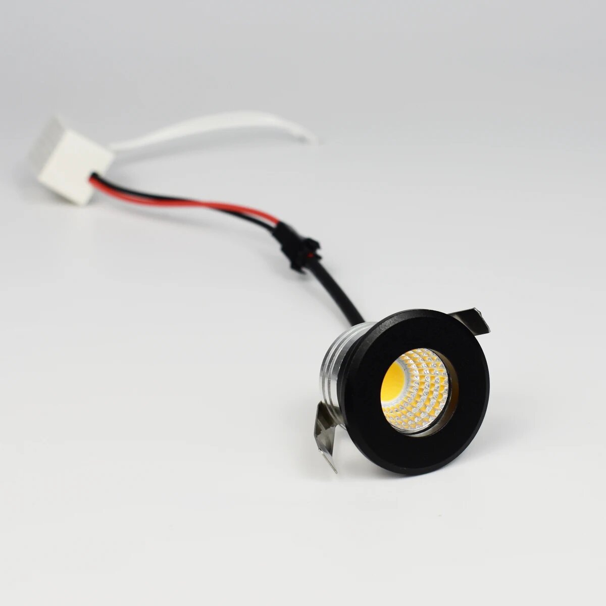 LEDSONLINE Мини COB прожектор 3Вт, черный, 3000K