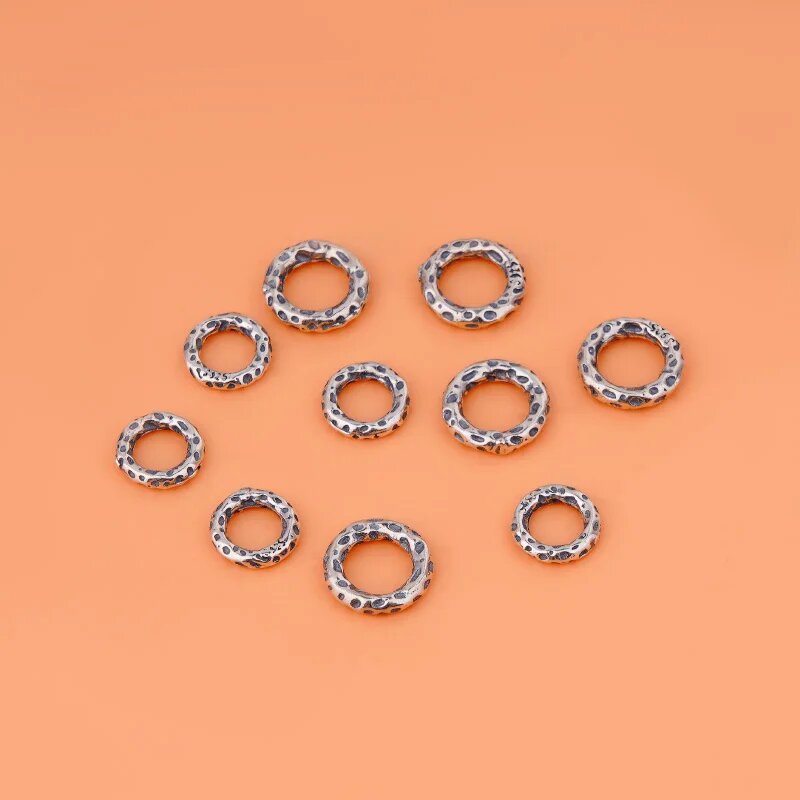 Серебряные бусины S925, диаметр small