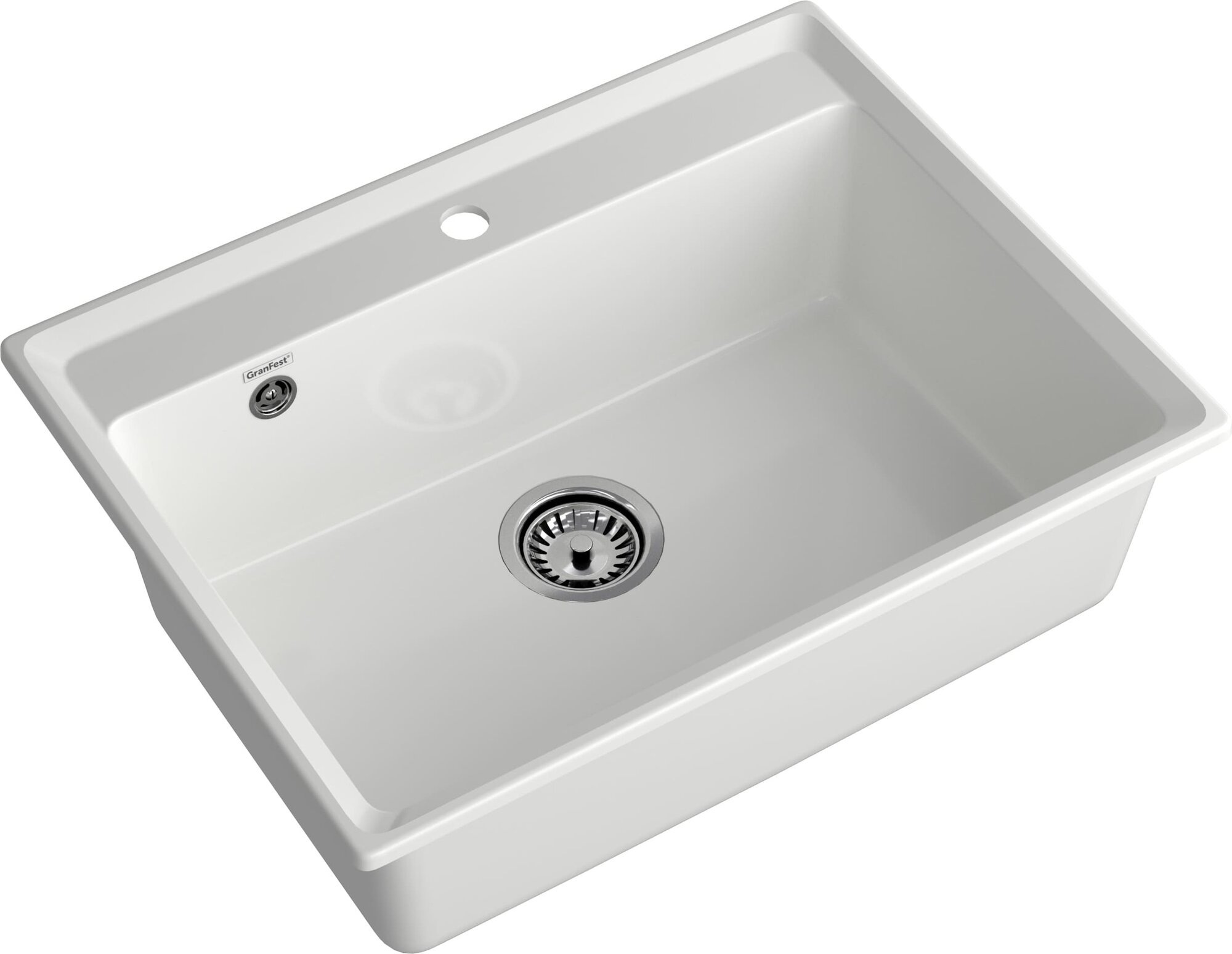 Кухонная мойка Granfest Level 660 (660*500) Иней