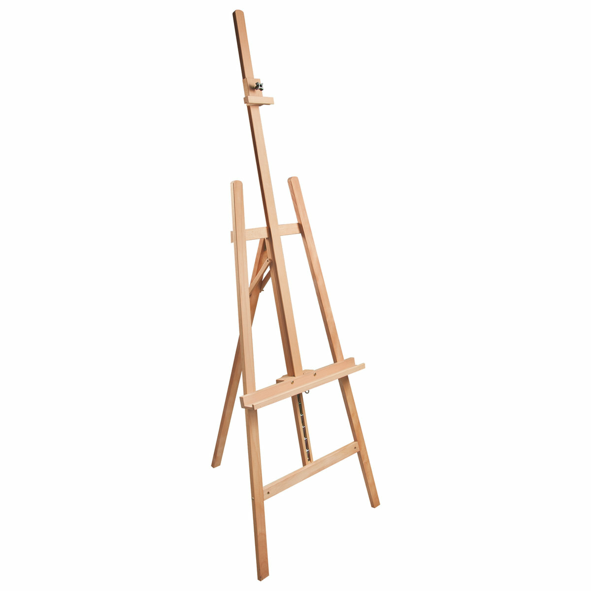 Мольберт напольный Brauberg Art Classic, бук, угол 60°, 63х174х68 см, высота холста 126 см