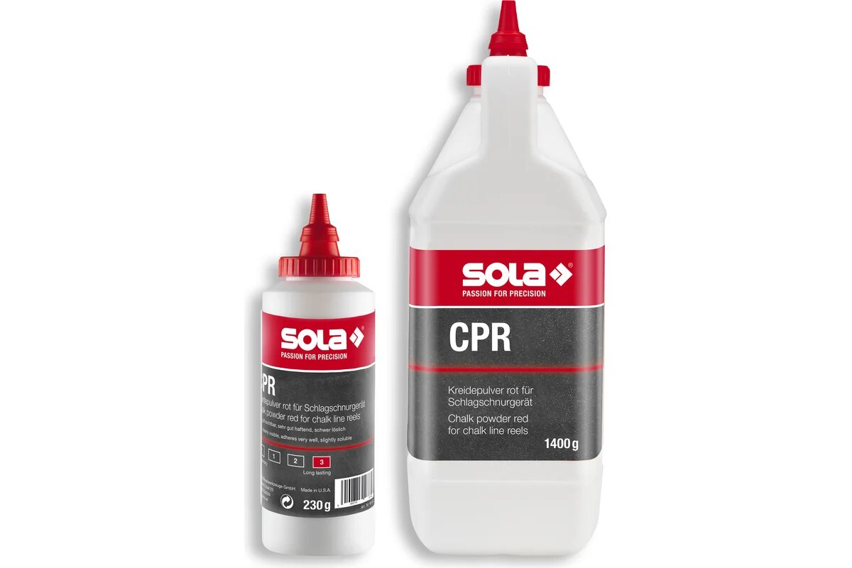SOLA Порошок меловый красный 230 г CPR 230 66152101