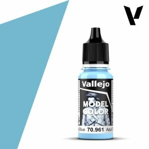 Краска 70961 Vallejo серии Model Color Sky Blue (Небесно-Голубой) 18ml