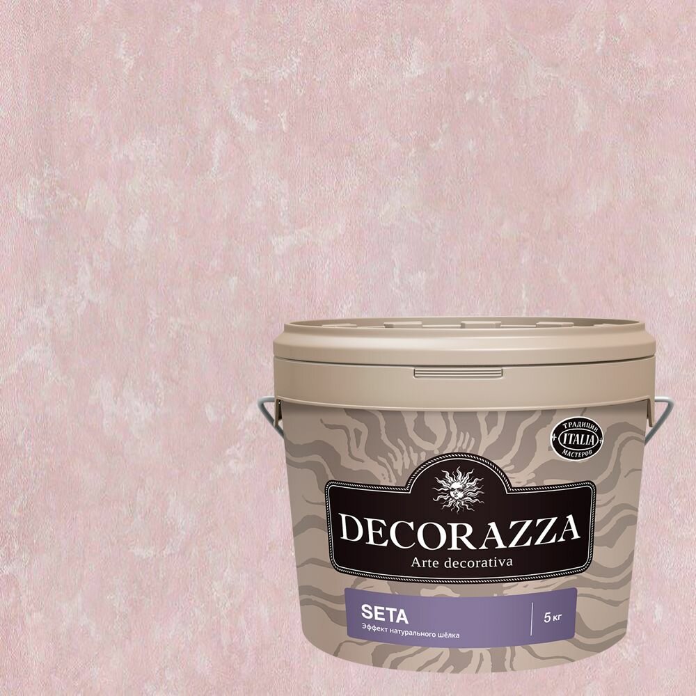 Декоративная штукатурка с эффектом натурального шелка Decorazza Seta (5кг) ST 11-21
