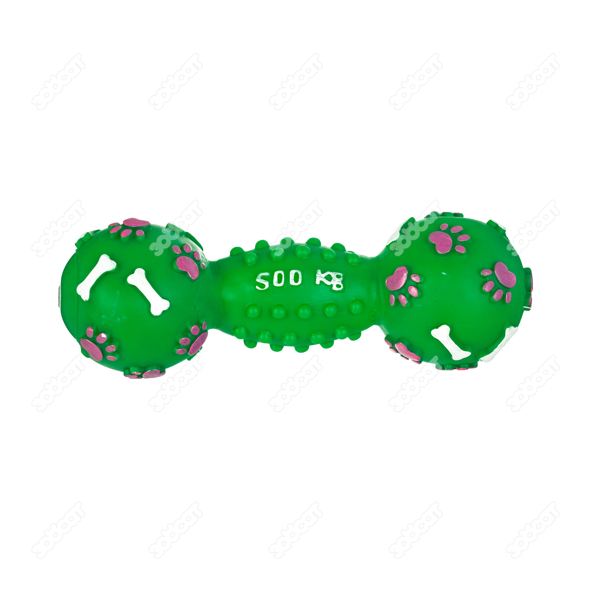 Игрушка Зооник гантель 500 кг виниловая в ассортименте для собак (19 см)