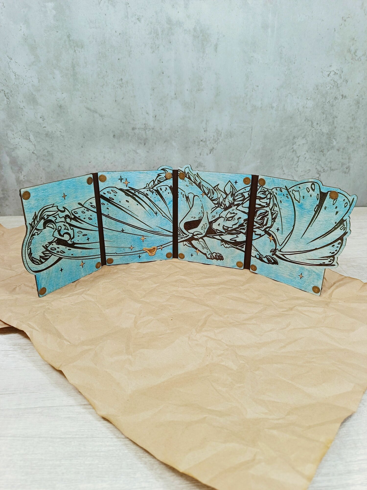 Мини Ширма мастера днд А6 "Драконья маленькость" для DnD, dungeons and dragons