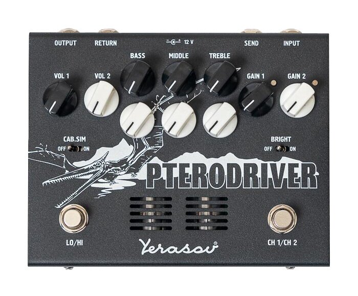 Гитарный ламповый предусилитель Yerasov PD-7 Pterodriver