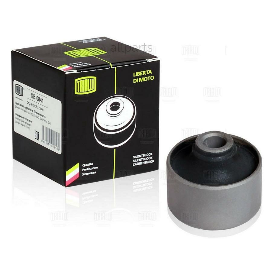 TRIALLI SB 0841 Сайлентблок для а/м Hyundai Accent (99-) перед. рычага задний TRIALLI SB 0841