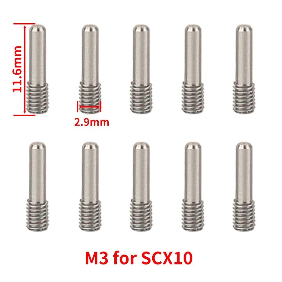 Винты M3 для SCX10 11.6x2.9мм