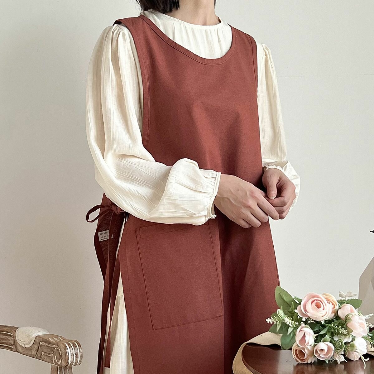 Фартук в корейском стиле, фартук из кофейни и ресторана